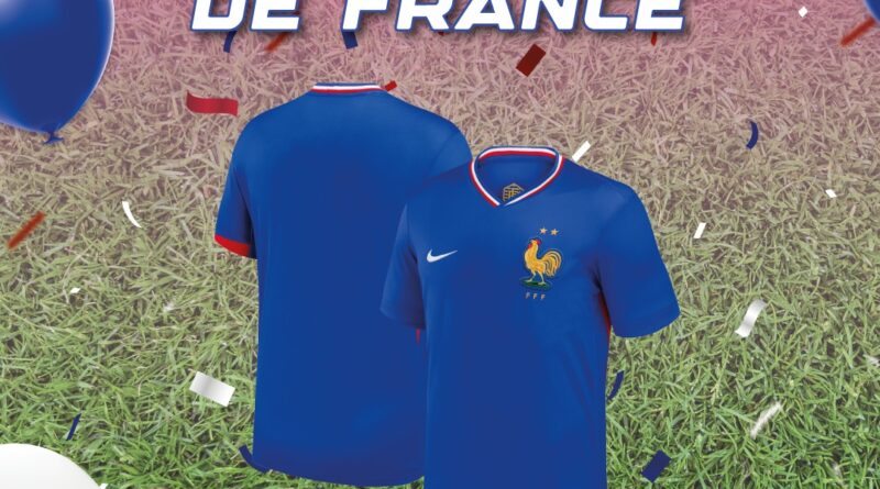 JEU CONCOURS : MAILOT DE L'ÉQUIPE DE FRANCE DE FOOTBALL POUR L'EURO ...